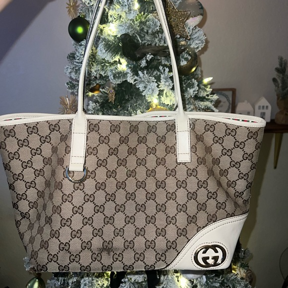 Gucci | Bags | Gucci Britt Monogram Tote | Poshmark